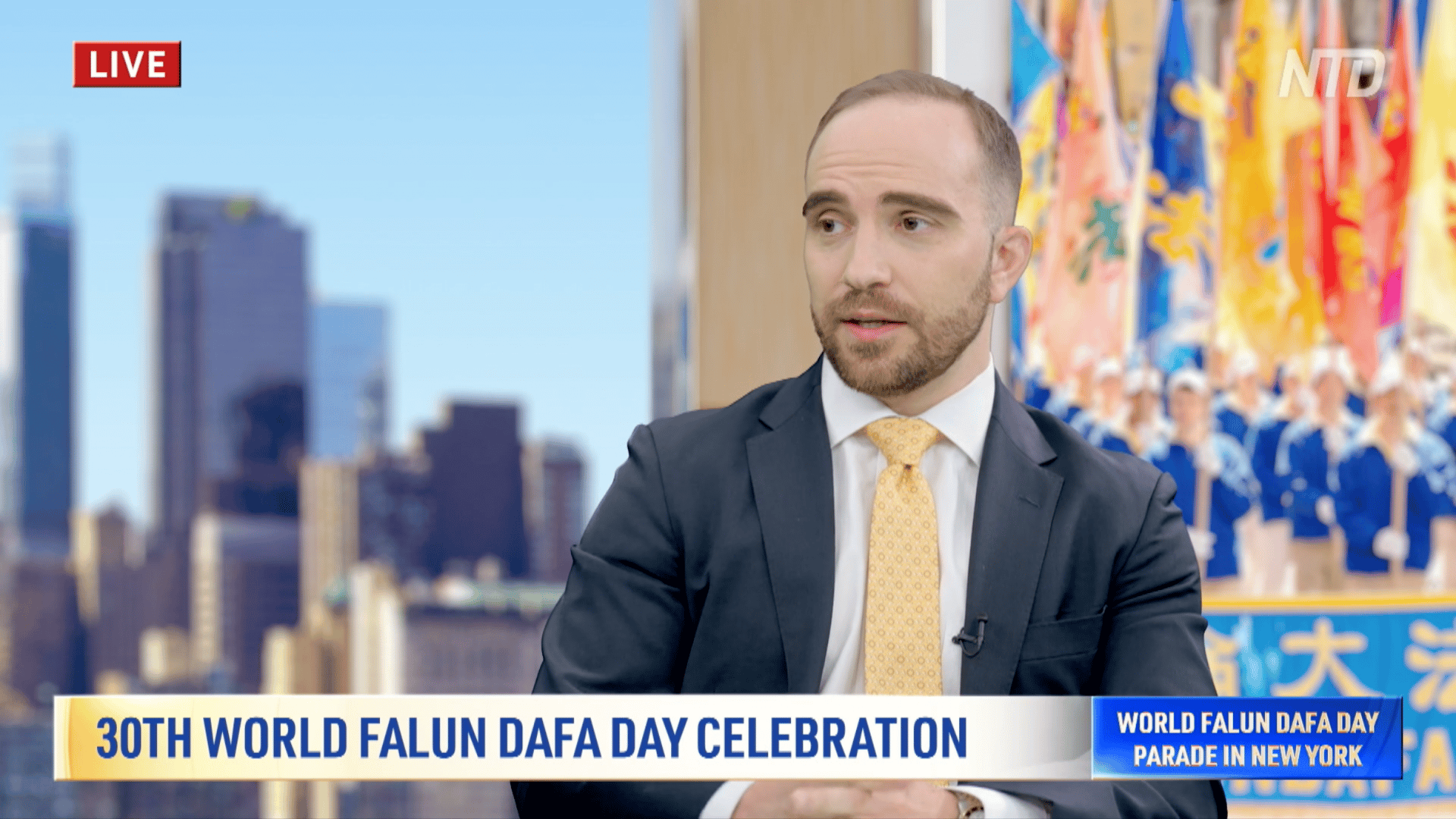 World Falun Dafa Day Livestream in NYC